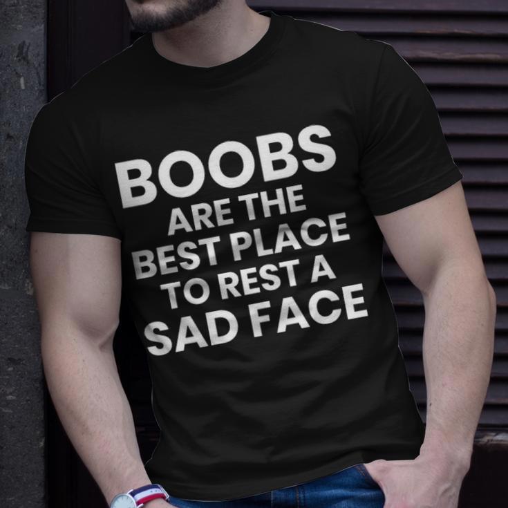 A Sad Face Unisex T-Shirt - Seseable