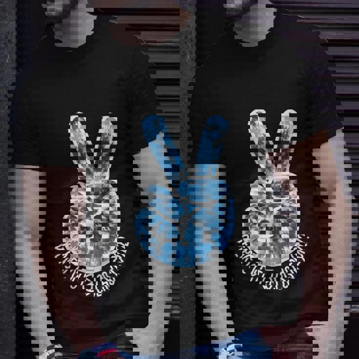 Class Of 2022 High School Senior Graduation Peace Out T-shirt - Thegiftio