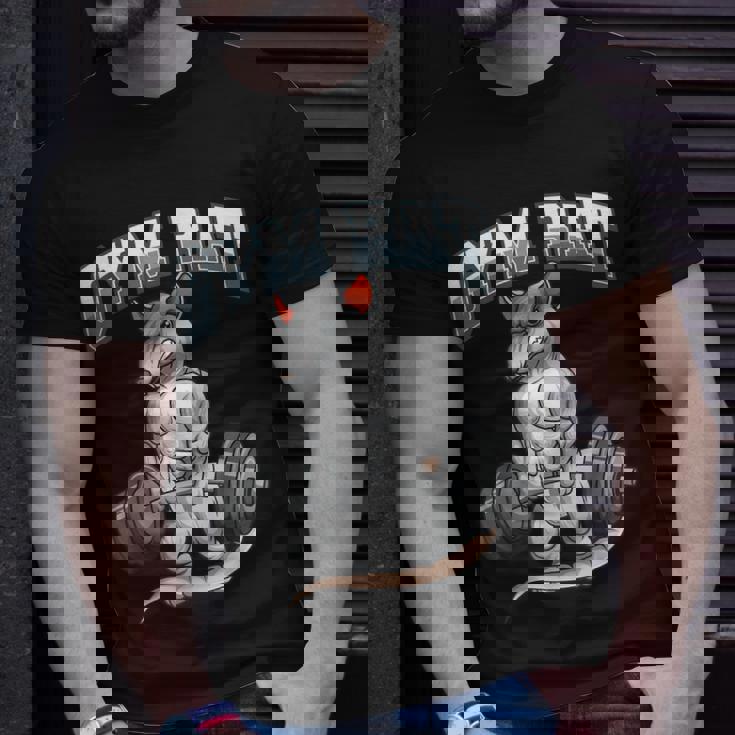 Gym Rat Fitness Bodybuilding T-shirt - Thegiftio