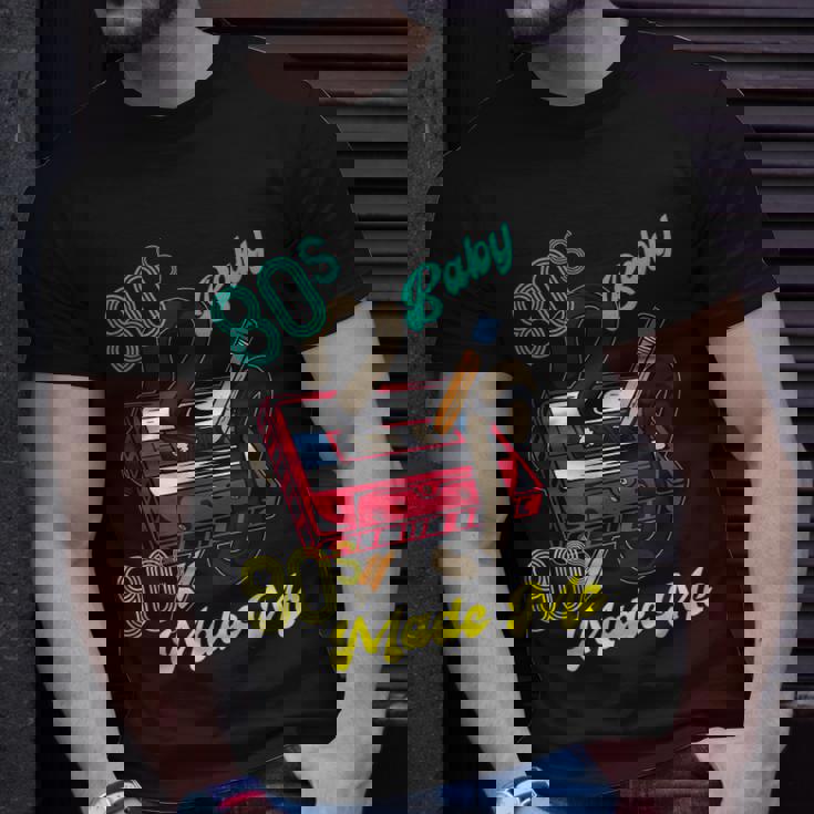 Vintage 1980S 80S Baby 1990S 90S Made Me Retro Nostalgia T-shirt - Thegiftio UK