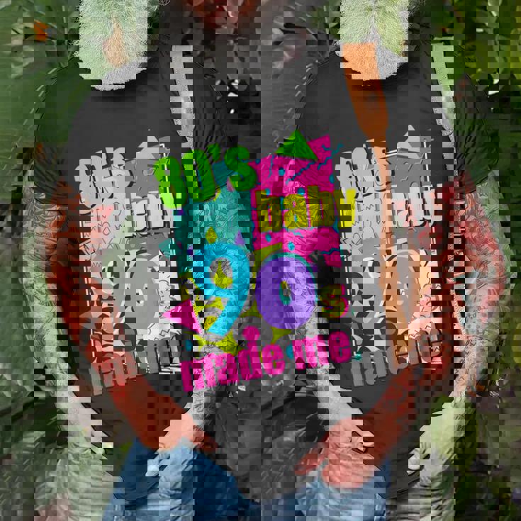 1980S 80S Baby 1990S 90S Made Me Retro Throwback Party T-shirt - Thegiftio