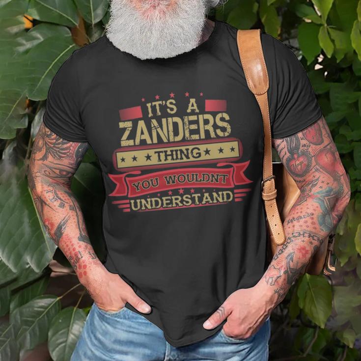 Its A Zanders Thing You Wouldnt Understand T Shirt Zanders Shirt Shirt ...