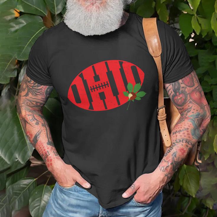 Ohio State Buck Eye Football T-shirt - Thegiftio UK