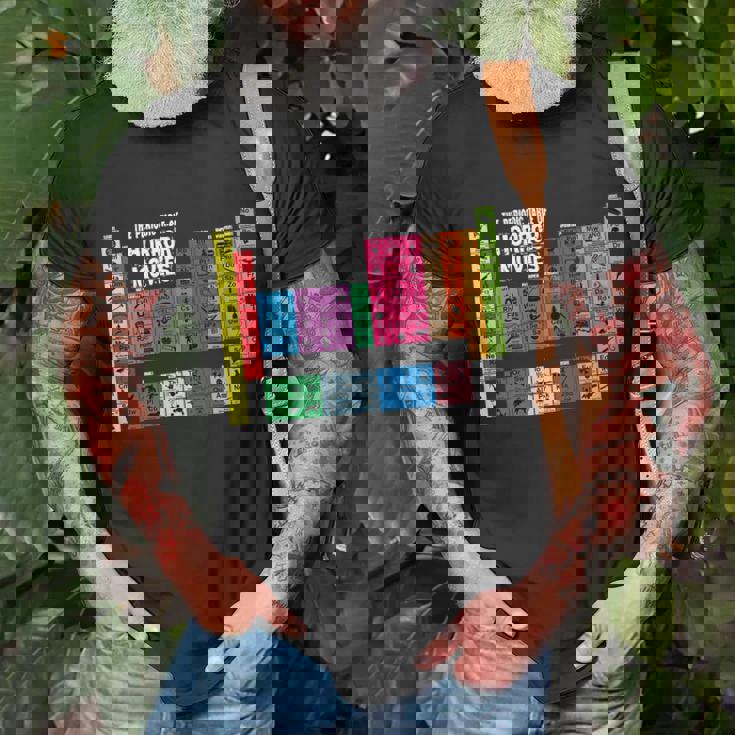 The Periodic Table Of Horror Movies Chemistry Science T-shirt ...