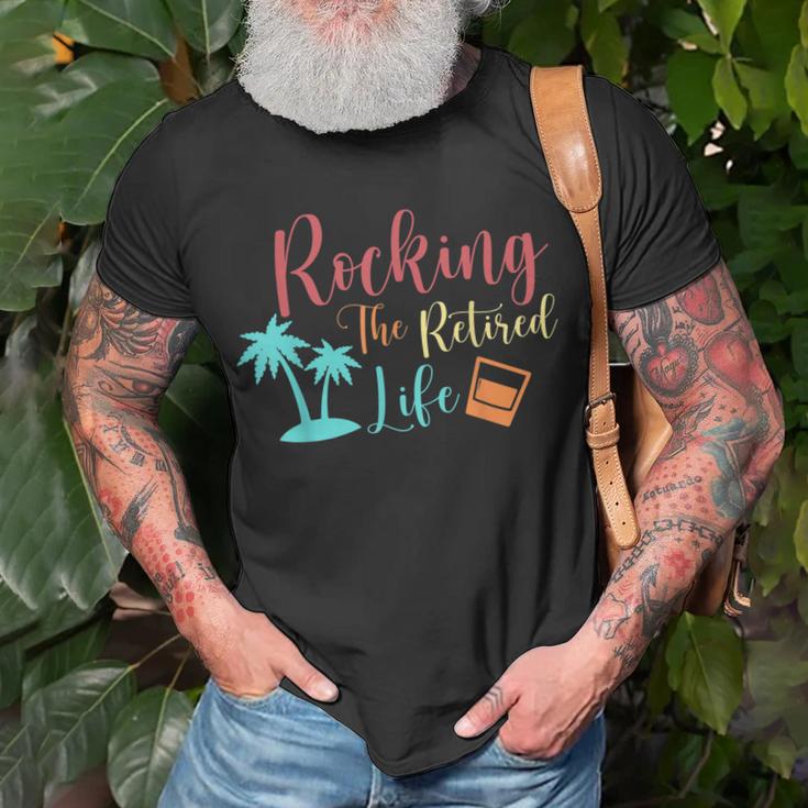 Retirement Rocking The Retired Parents Retirement Party T-shirt - Thegiftio