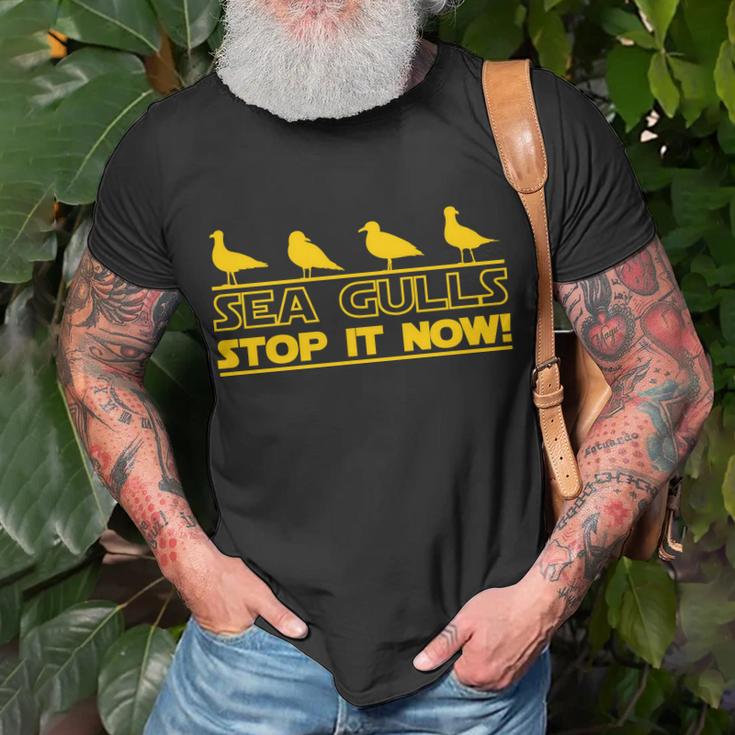 Seagulls Stop It Now Meme T-Shirt - Thegiftio