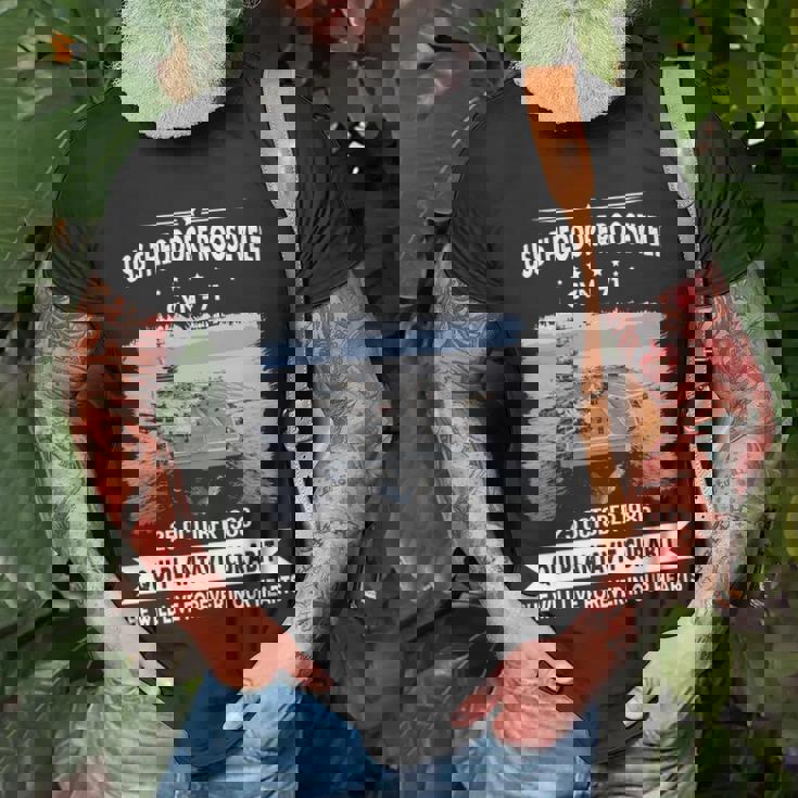 Uss Theodore Roosevelt Cvn Unisex T-Shirt - Monsterry