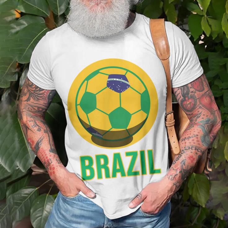 Brazil Soccer Football Brazilian Flag T-shirt - Thegiftio
