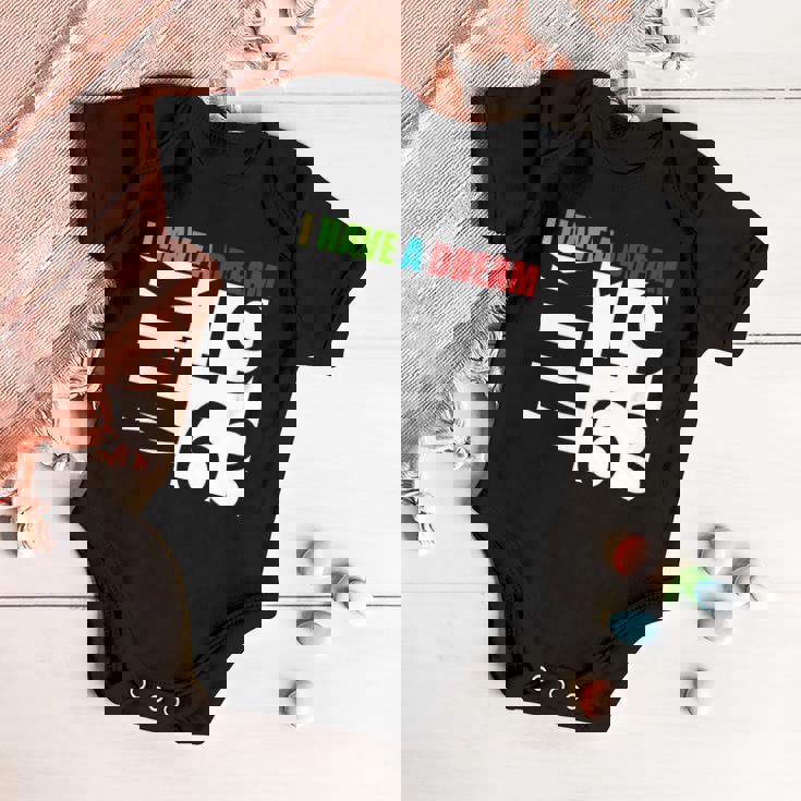 Martin Luther King Jr I Have A Dream Mlk Day Baby Onesie - Monsterry AU